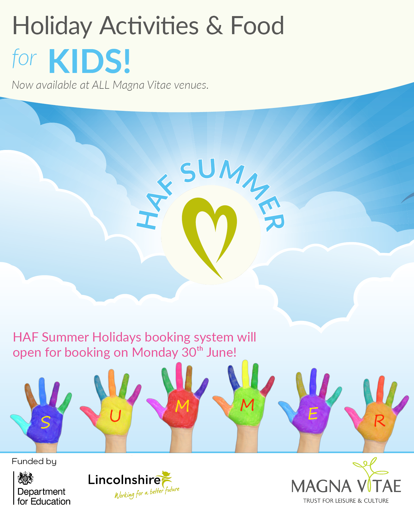 Holiday Activity And Food Programme (HAF) | Magna Vitae